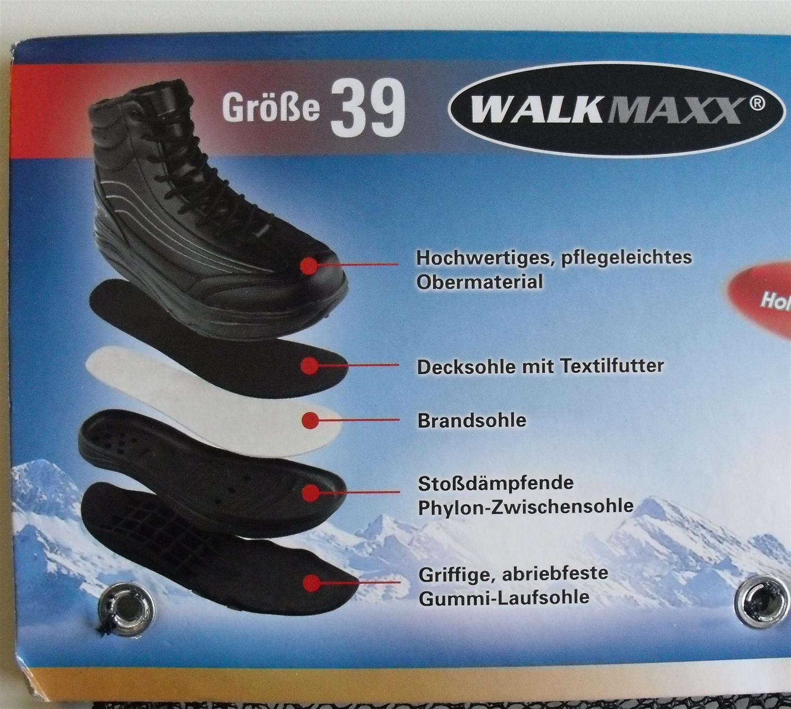 Walkmaxx Winter Fitness Shoe Trainer Black US 6-10 Walk Maxx Shoes | eBay
