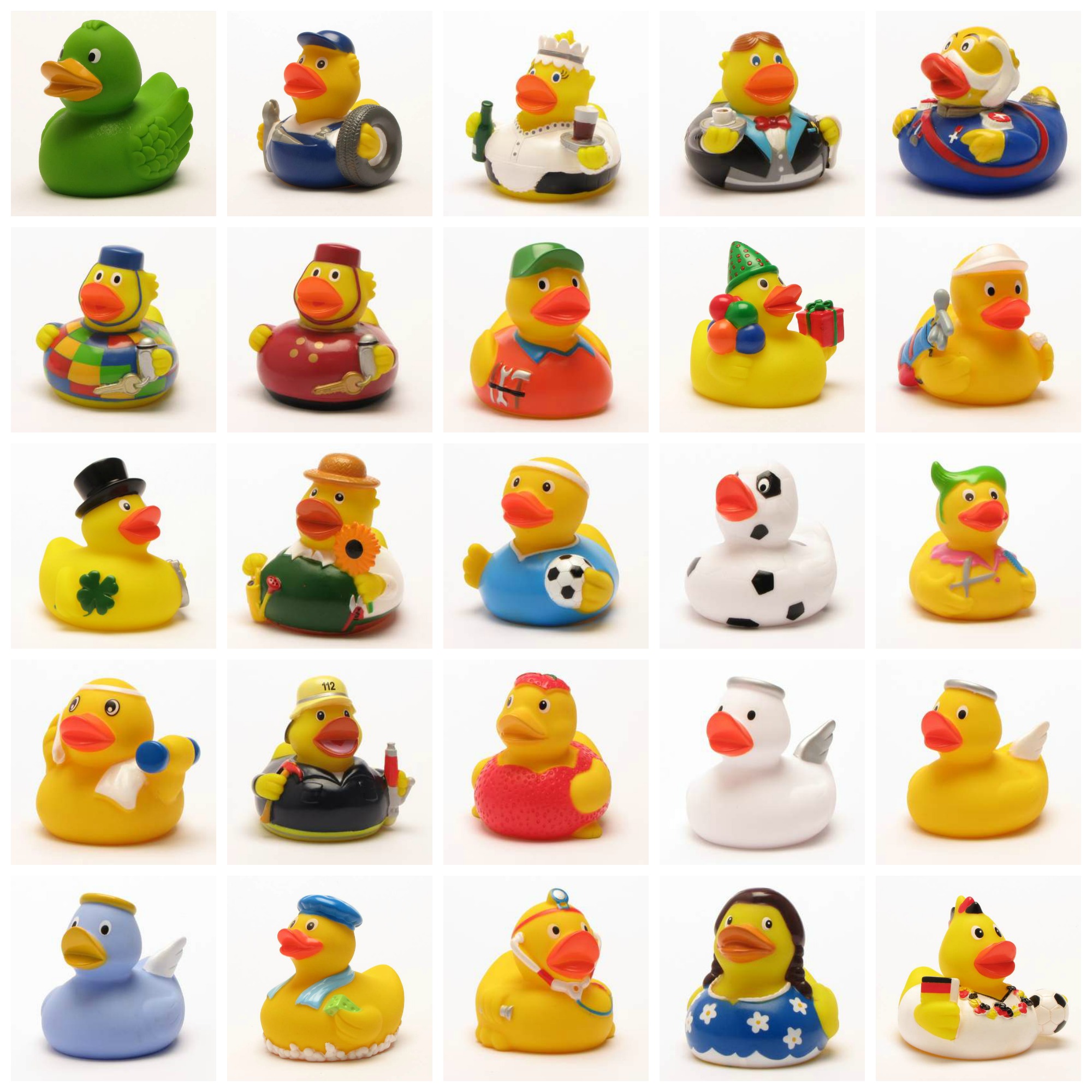 Badeenten Quietscheentchen Gummienten Plastikente Quietscheente 8 cm | eBay