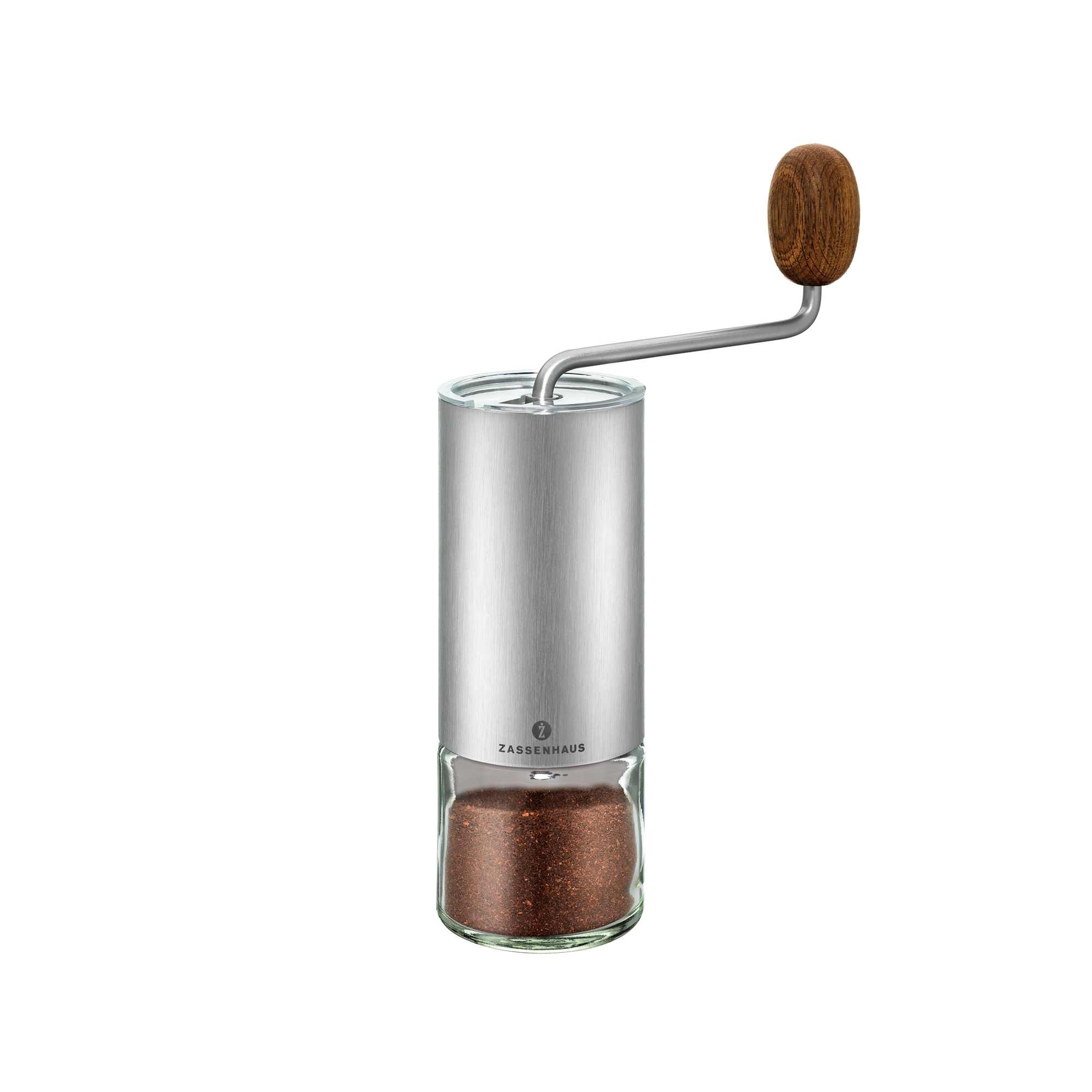 ZASSENHAUS Kaffeemühle Espressomühle QUITO Edelstahl mattiert | eBay