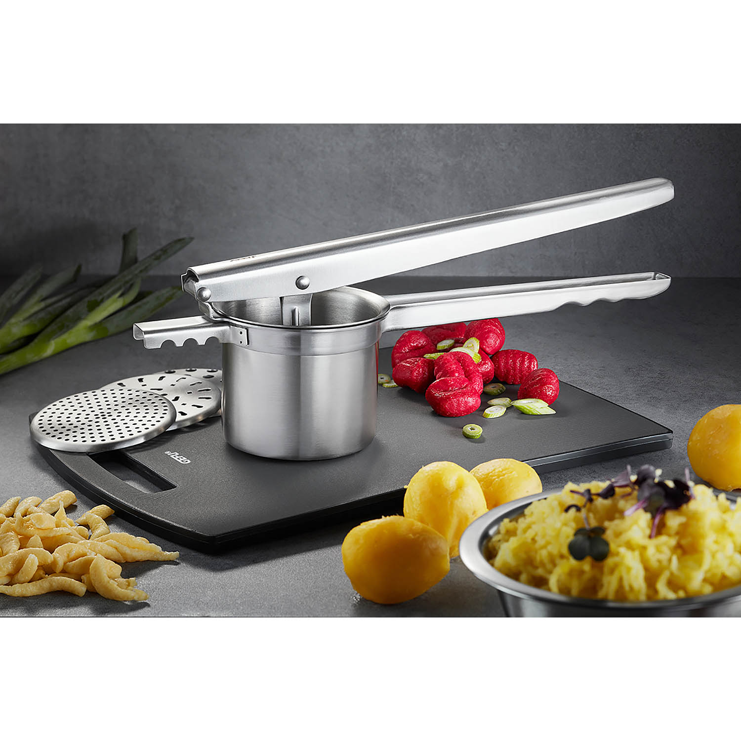 GEFU Kartoffelpresse Spätzlepresse Saftpresse PRENSO | eBay