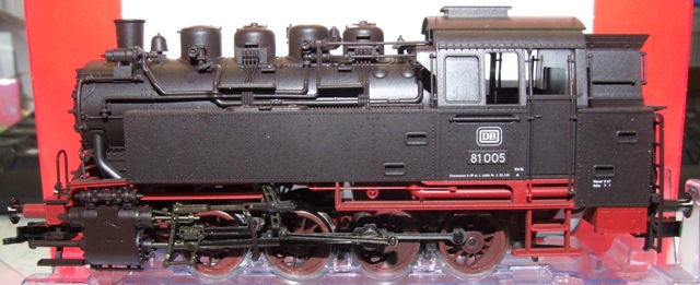 Fleischmann 488102 Dampflok BR 81 DB H0 limitiert I+S DC
