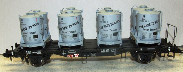 Märklin Spur 1 58555 Behältertragwagen DB Ep.IV