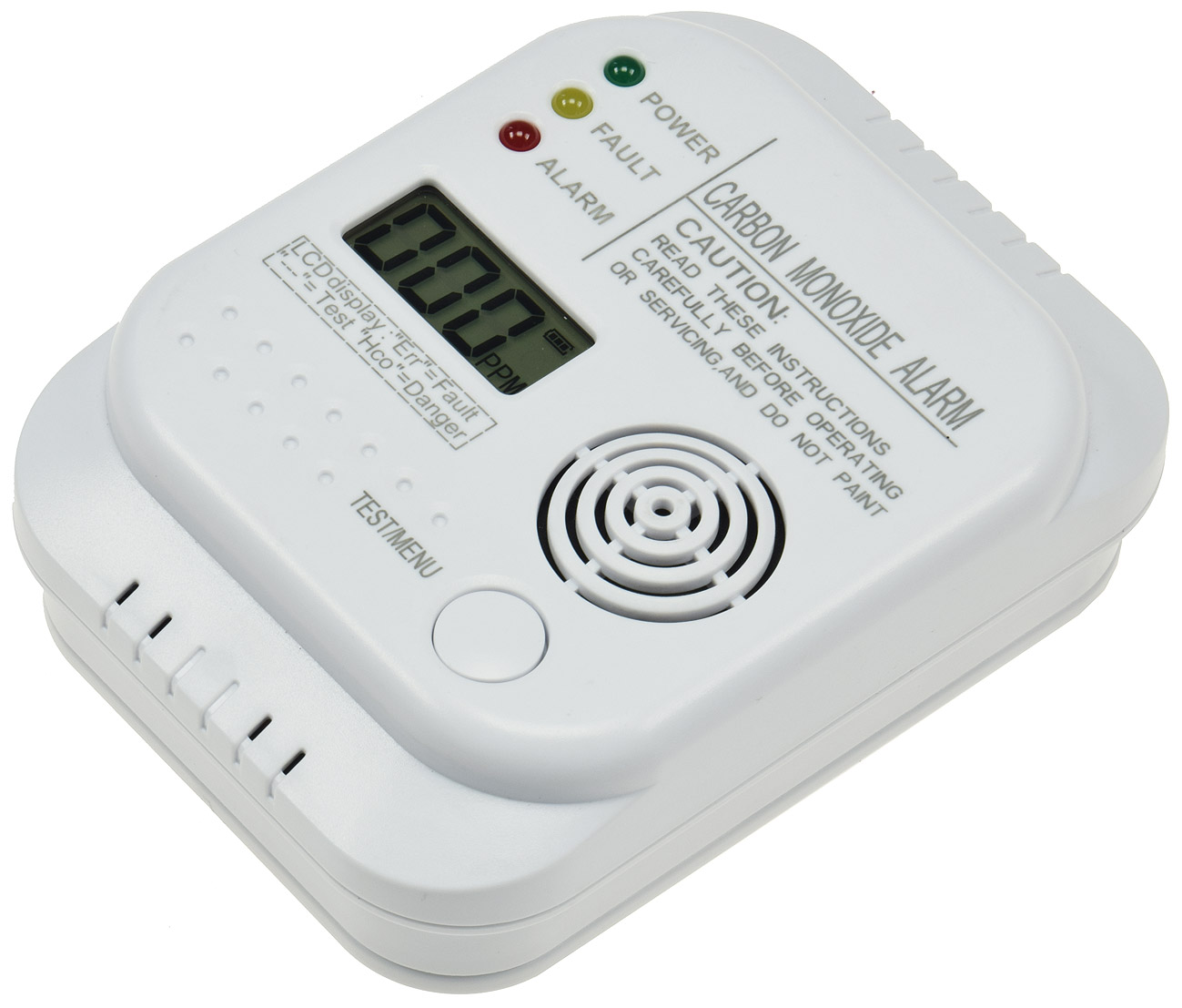 CO Kohlenmonoxid Melder CO2 Warner Gaswarngerät Gasmelder Gaswarnmelder ...