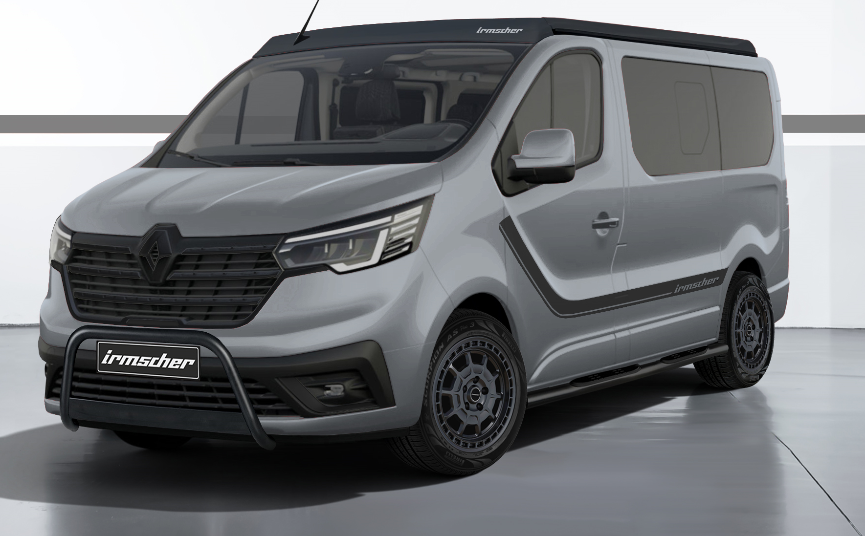Irmscher Felgen Kompletträder für Renault Trafic III Modelle.