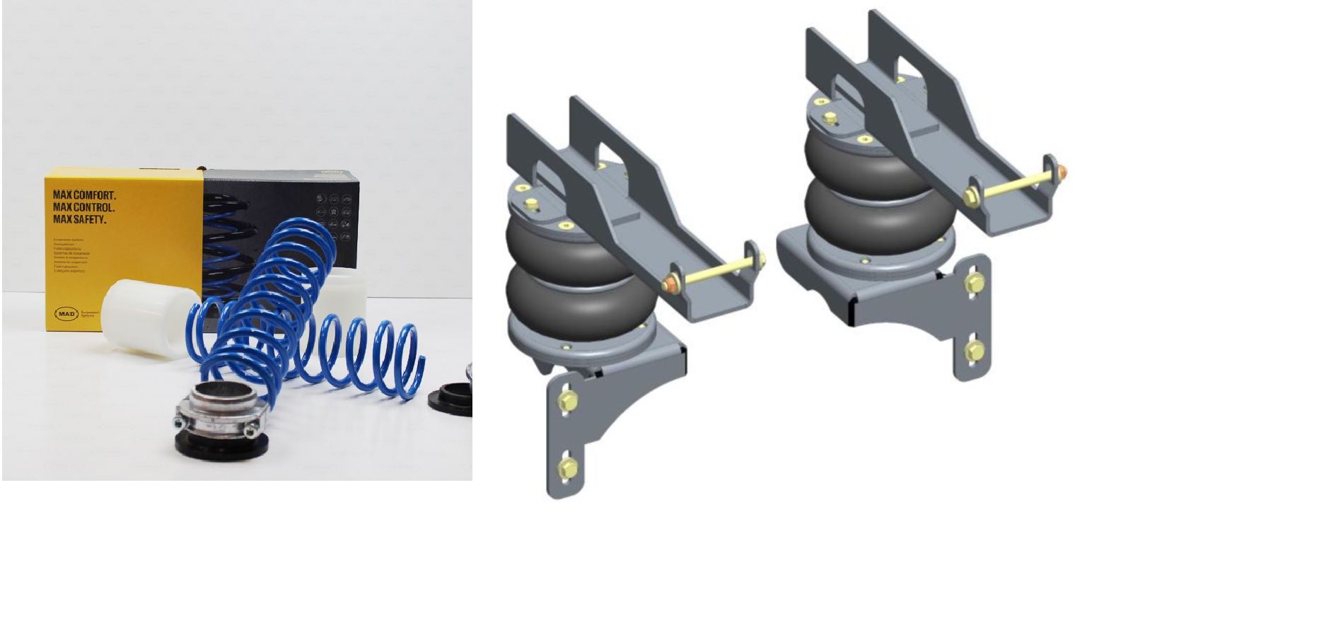 MAD Luftfedernsysteme für Wohnmobile - Camper auf Sprinter 907