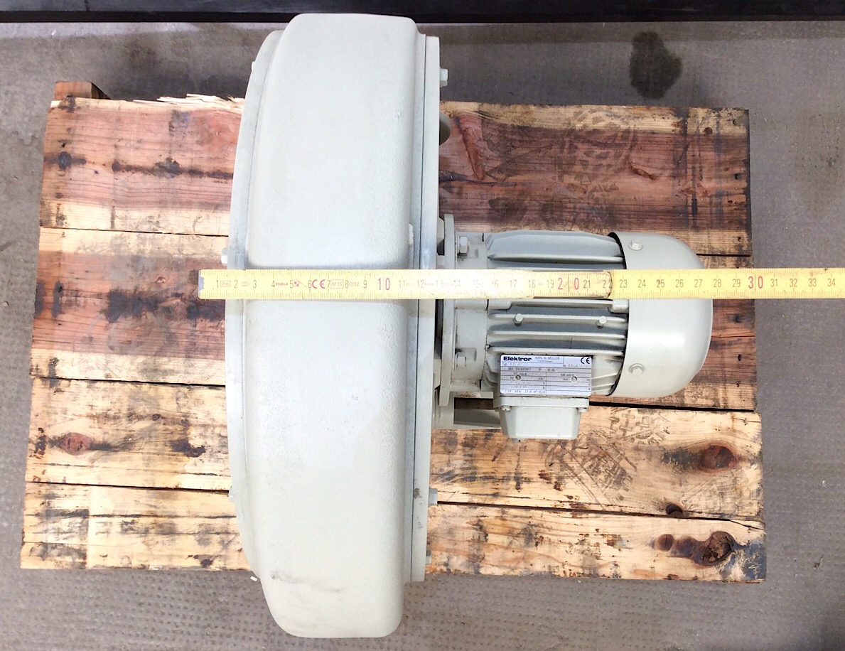 Elektror RD 6 Radial-Mitteldruckventilator Gebläse, Seitenkanalverdichter