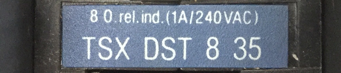 Telemecanique TSXRKS8 Gestell mit diversen Modulen z.B. 3x TSXDST1635....