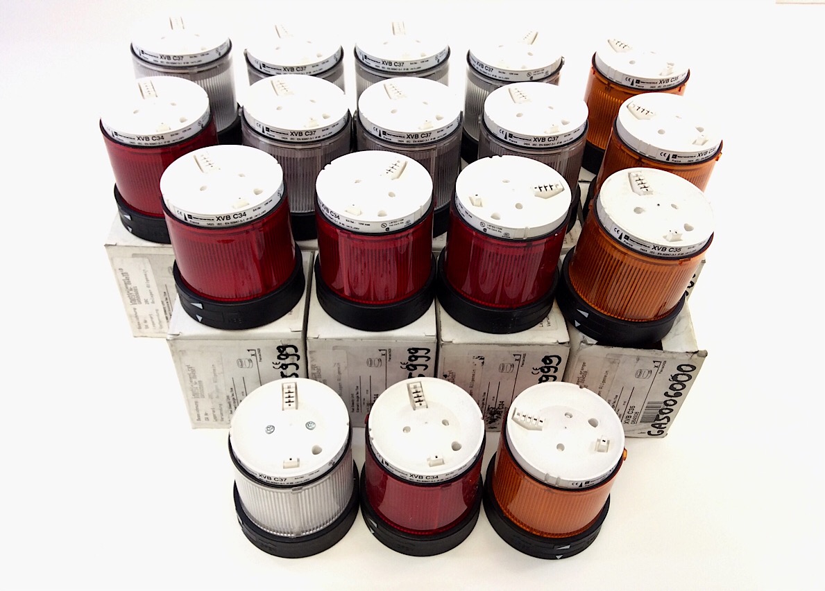 Set unterschiedliche Telemecanique z.B XVB C35 Leuchtelement 10W max IP65