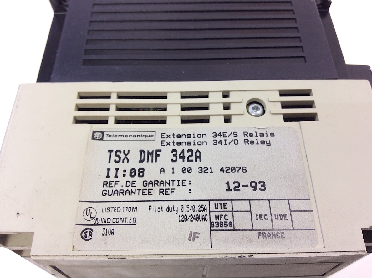 5x Telemecanique TSX DMF 342A Controller
