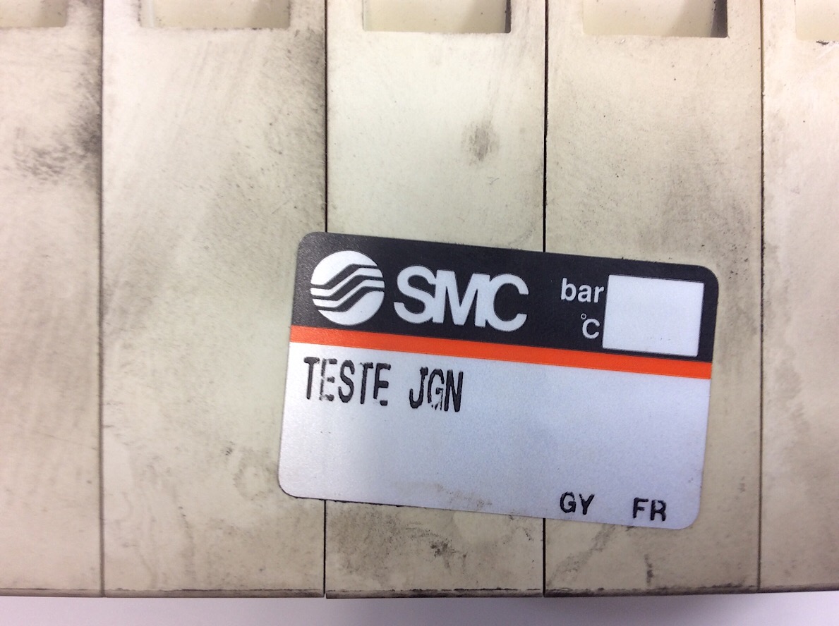 3x SMC Ventielinsel mit div. z.B. SV3100-5FU-T-C8, Druckluftverteiler