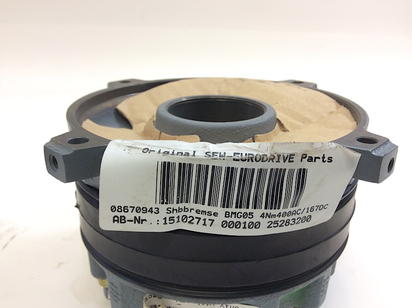 SET 2x SEW Eurodrive Scheibenbremse BMG05 4Nm400AC/167 DC