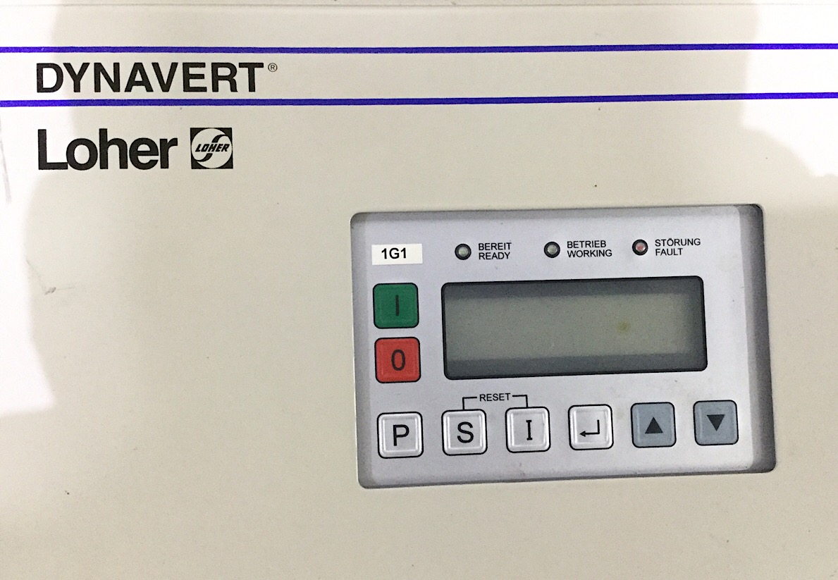 Loher Dynavert 2T2A-03400-011 Frequenzumrichter 3x 400 (415)V 50...60Hz ...