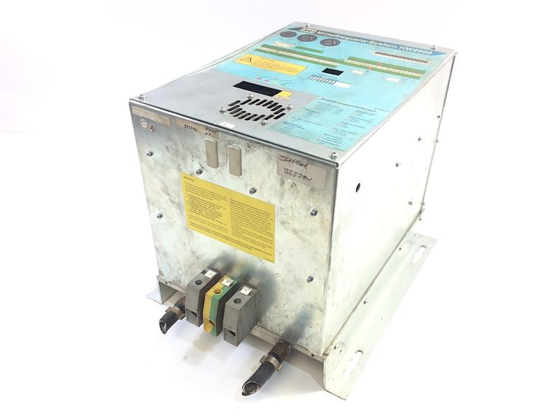 Harms+Wende HW2000 Mittelfrequenz-System HWI2208 EVA, 3x400V 50Hz