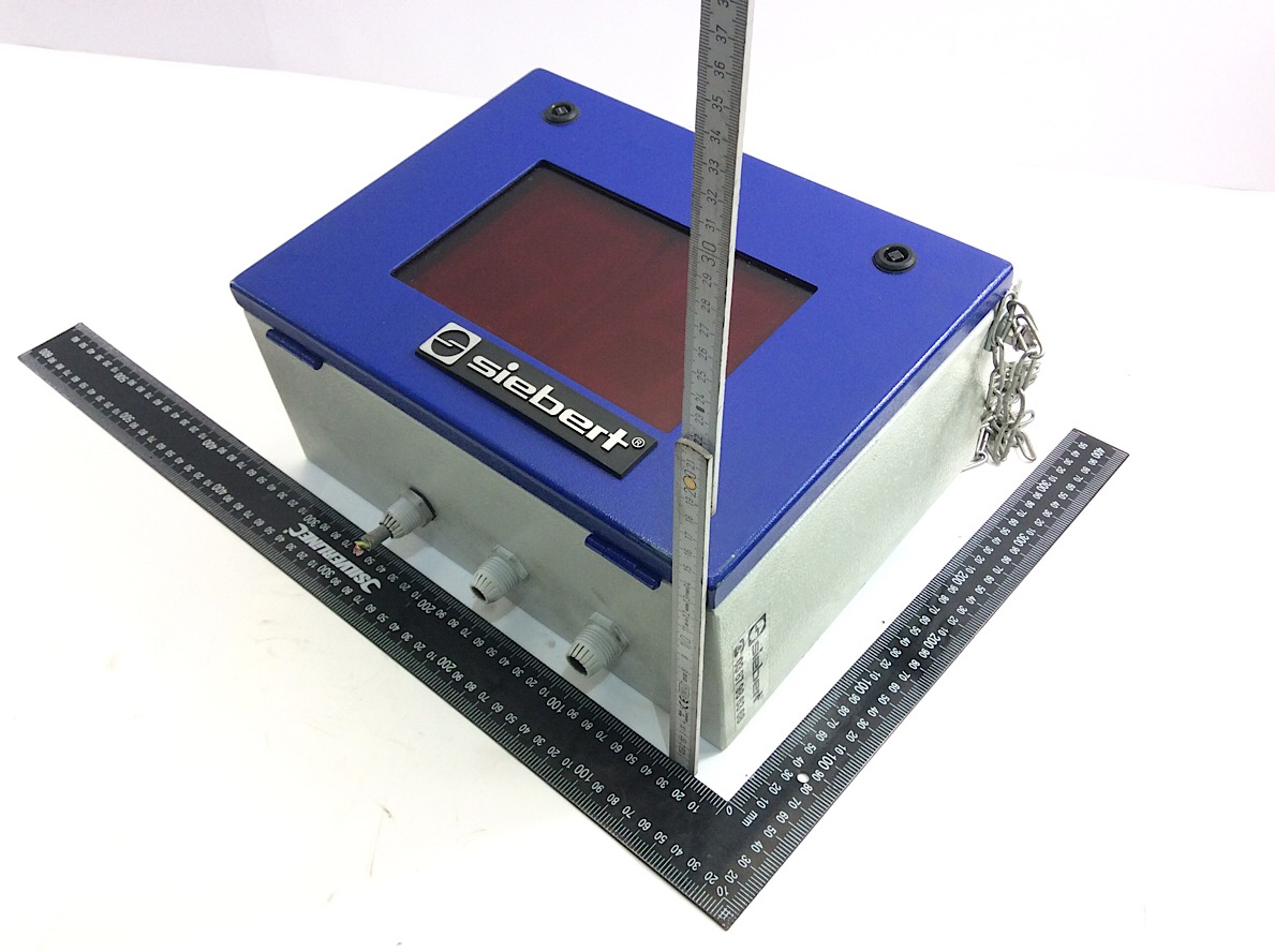 Siebert S302-02/10/0R-100/0B-K0 Textanzeige 24V DC