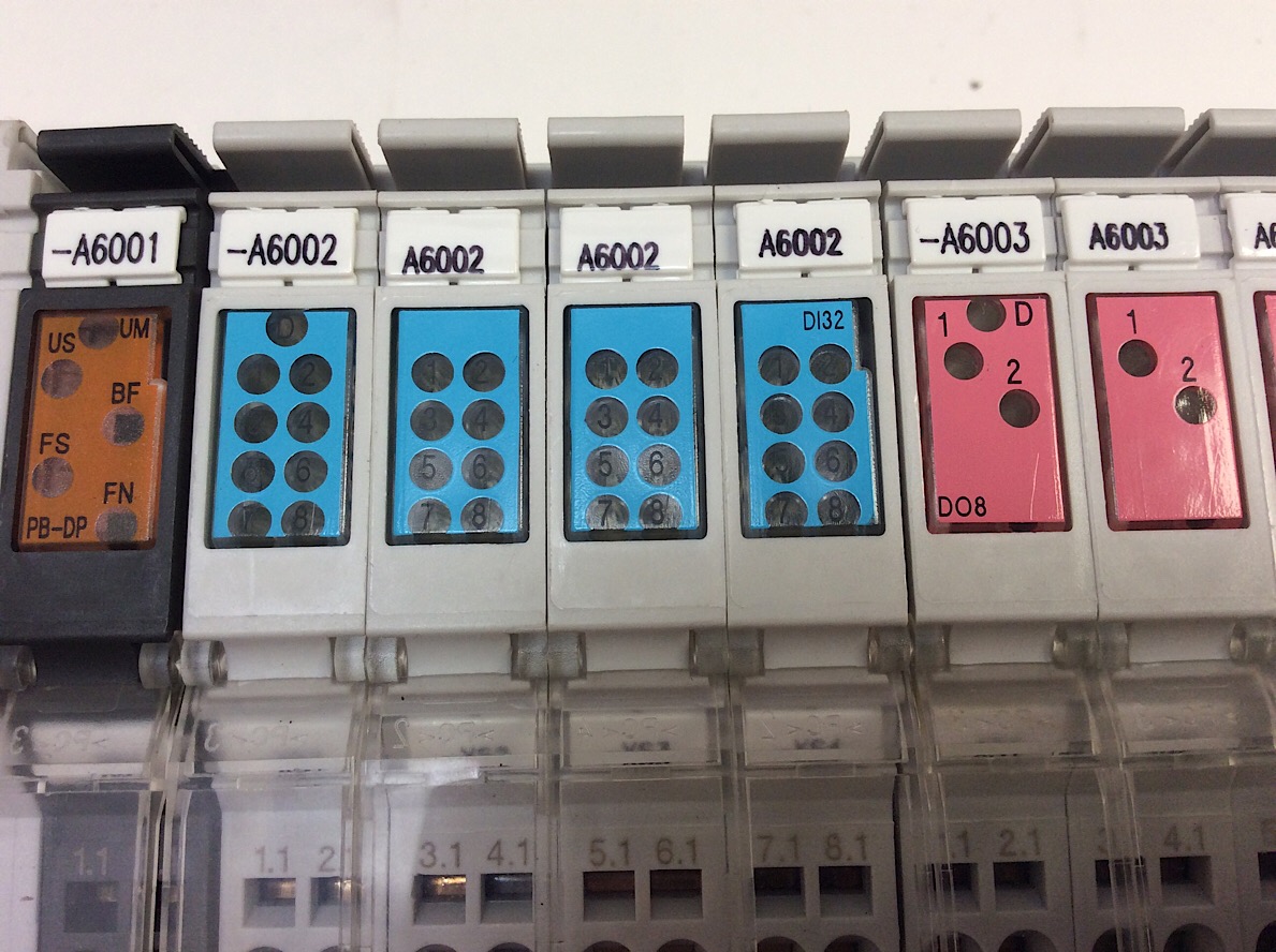 Set Bosch Rexroth Profibus-Rack mit div. Module: 2x Inline 7261 usw.