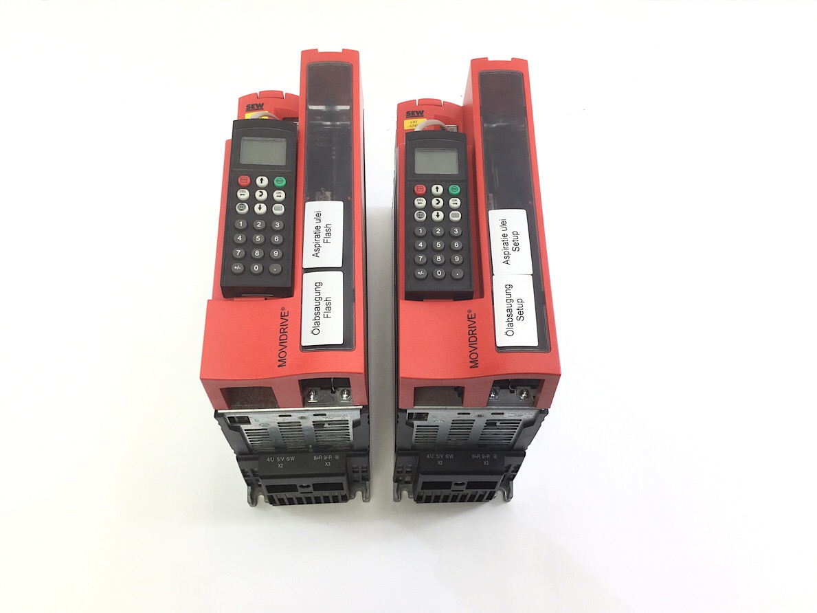 2x Sew Eurodrive Movidrive MDX61B0015-5A3-4-00, MDX61B-00/0T, mit ...