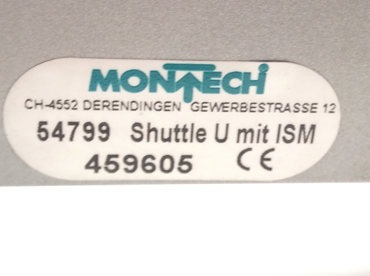 6er Set montratec Shuttels: 3x 54800Shuttel GU, 3x 54799 Shuttle U mit ISM