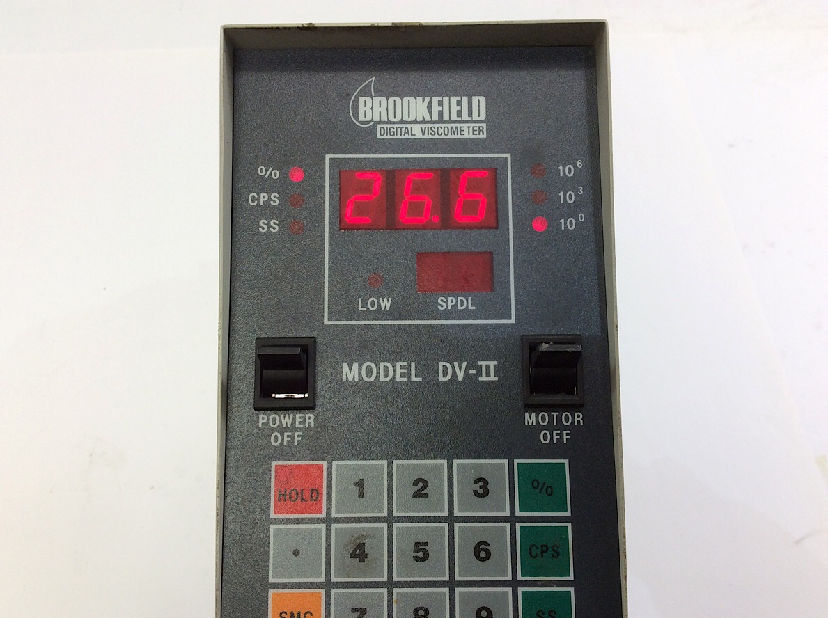 Brookfield, DV-II, Digital, Viscometer, RVTDV-II, 230V, 50Hz
