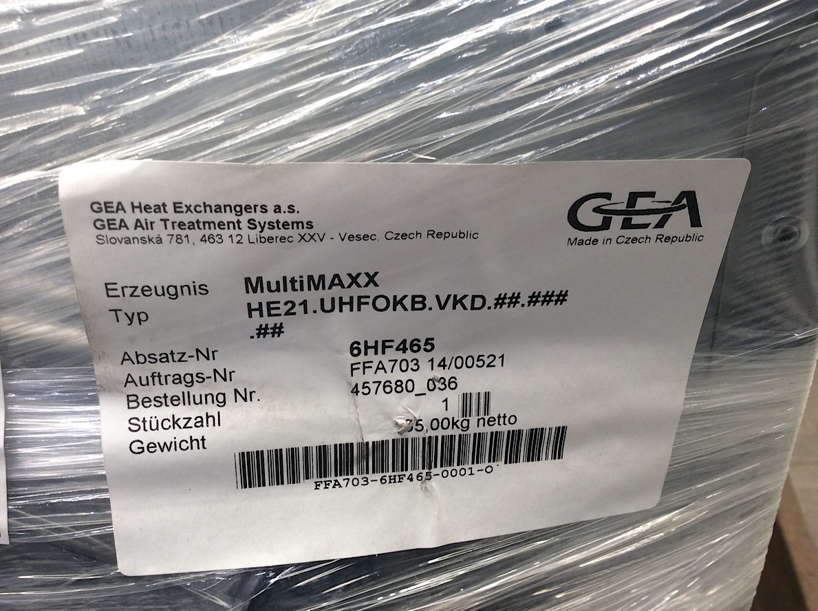 Set GEA MultiMAXX in OVP bestehend aus 1x HE21.UNFOKB 1x HE21.UHFO ...