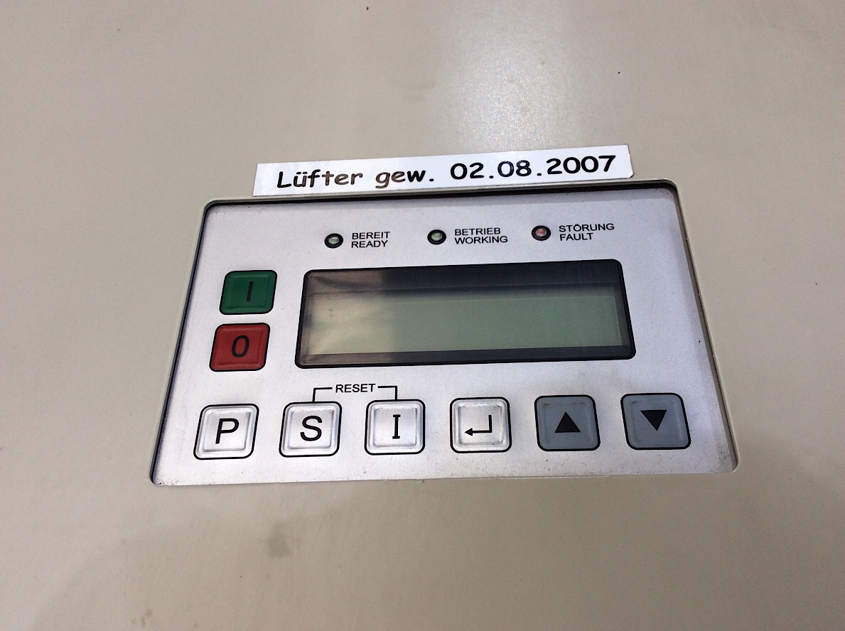 Dynavert Flender ATB-Loher 2T2A-03400-075, Frequenzumrichter 150/170A