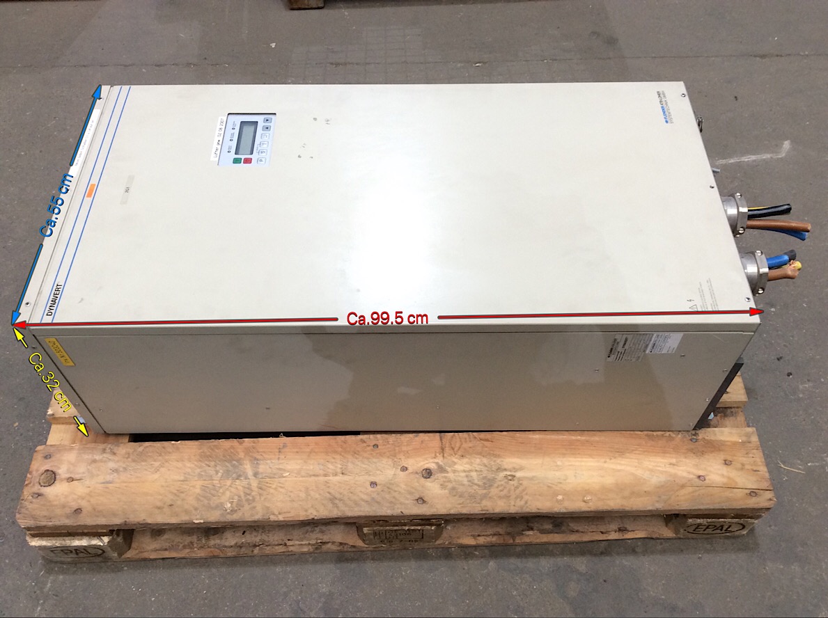 Dynavert Flender ATB-Loher 2T2A-03400-075, Frequenzumrichter 150/170A