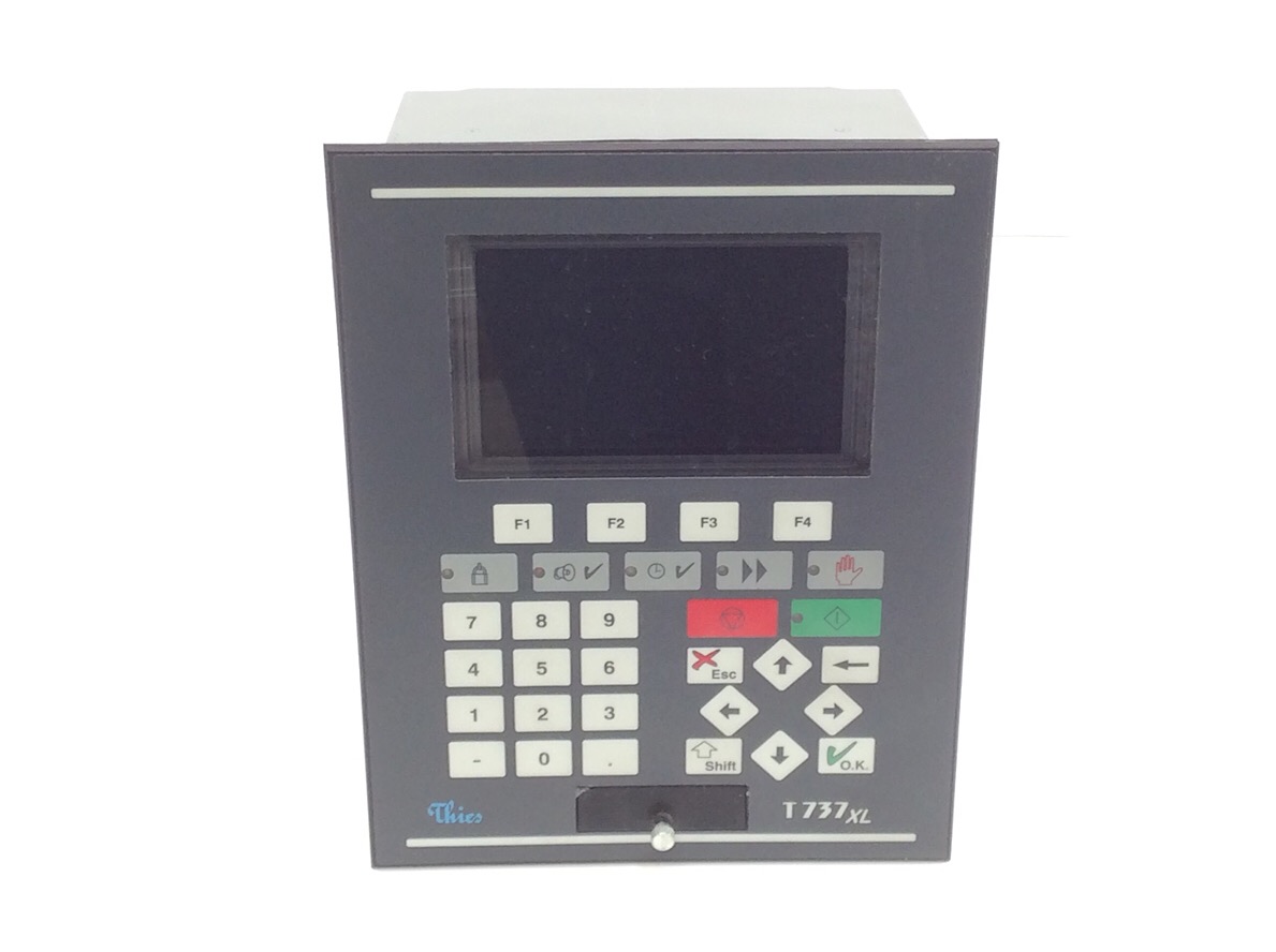 Setex SECOM 737XL Maschinensteuerungen für Batchprozesse Bedienteil