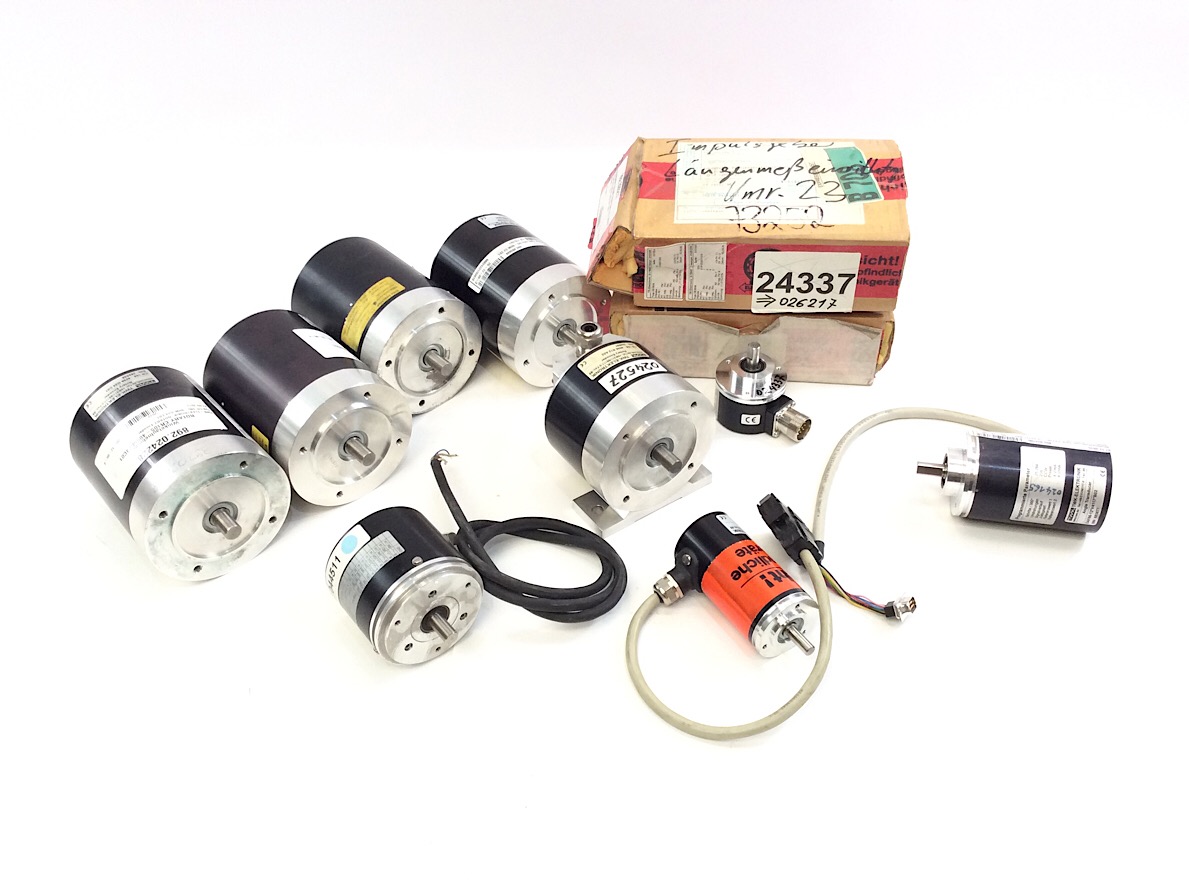 10x SET div. z.B. TR-Electronic IE58A Inkremental-Encoder