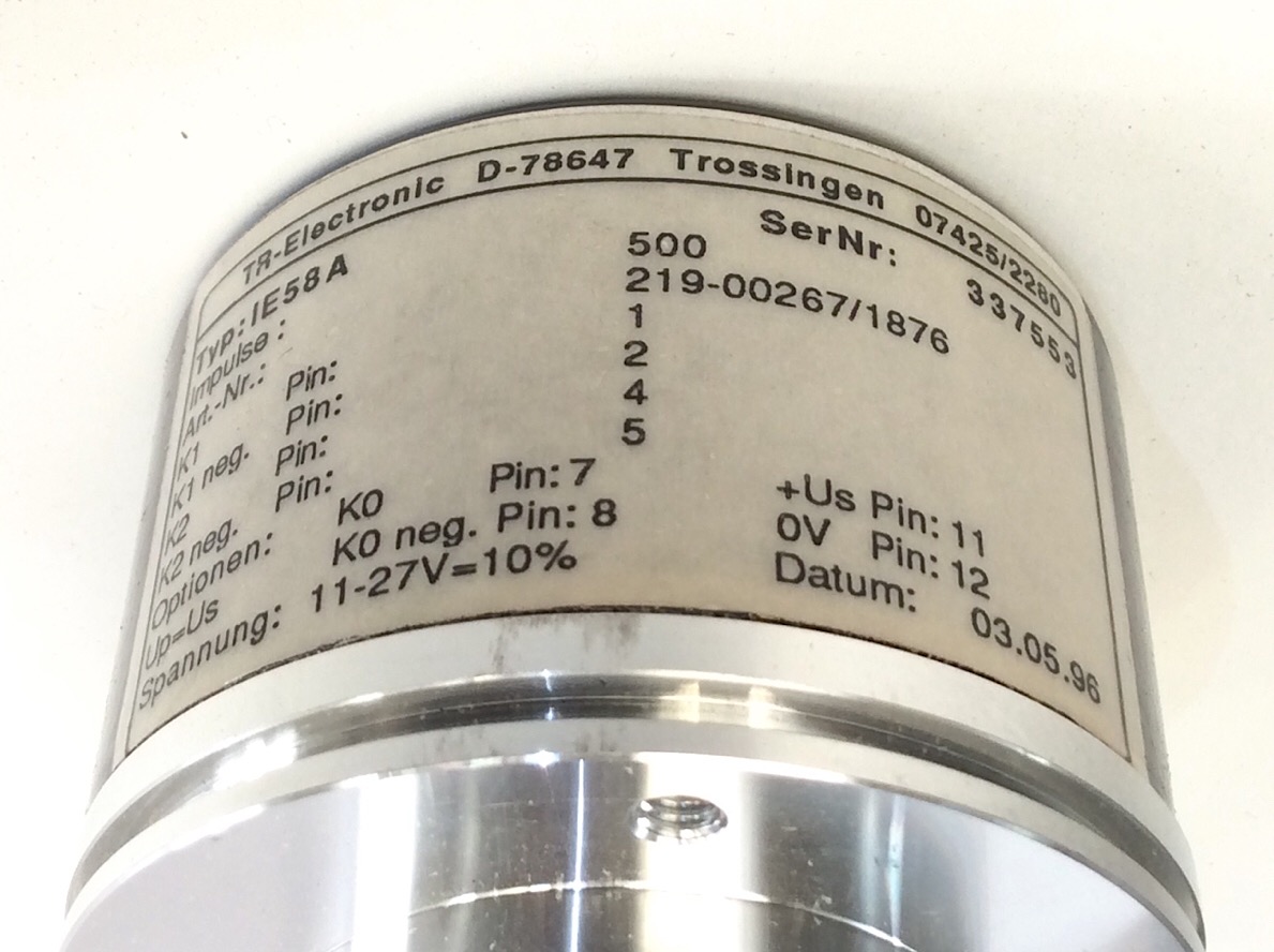 10x SET div. z.B. TR-Electronic IE58A Inkremental-Encoder