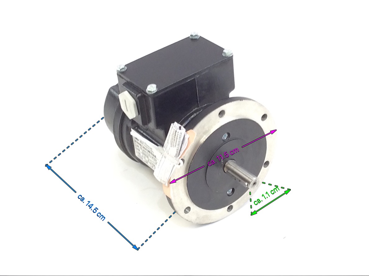 Precilec Radio Energie RE.0444 R1B 0.06 EG Tachogenerator