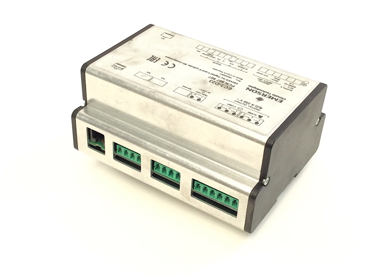 2x Emerson Ec3-D23 Controller