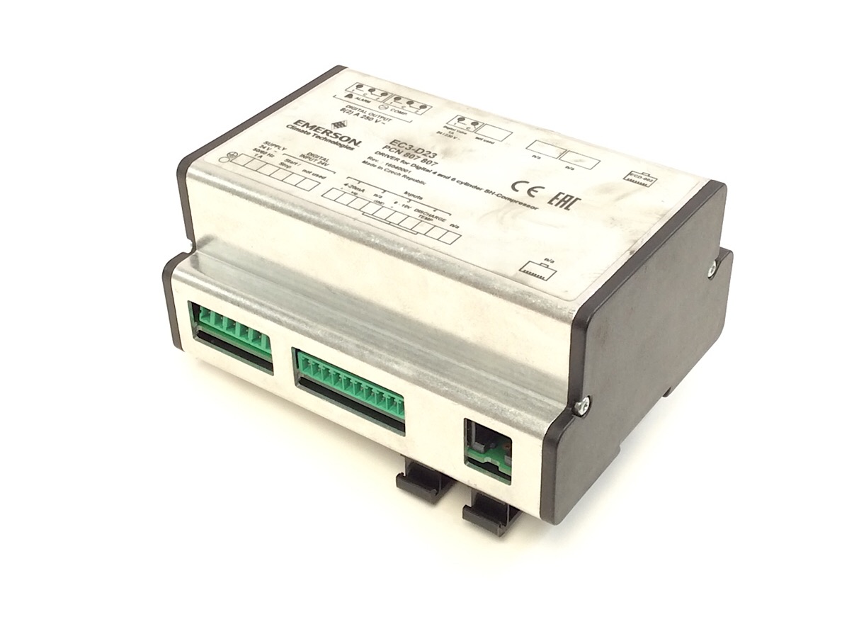 2x Emerson Ec3-D23 Controller