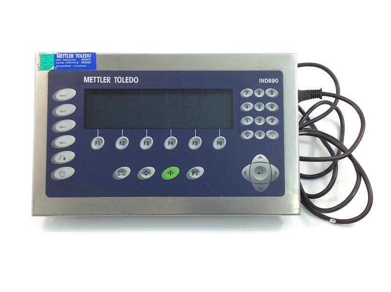 Mettler-Toledo IND690 Desk Wägeterminals 100-240V~50/60Hz