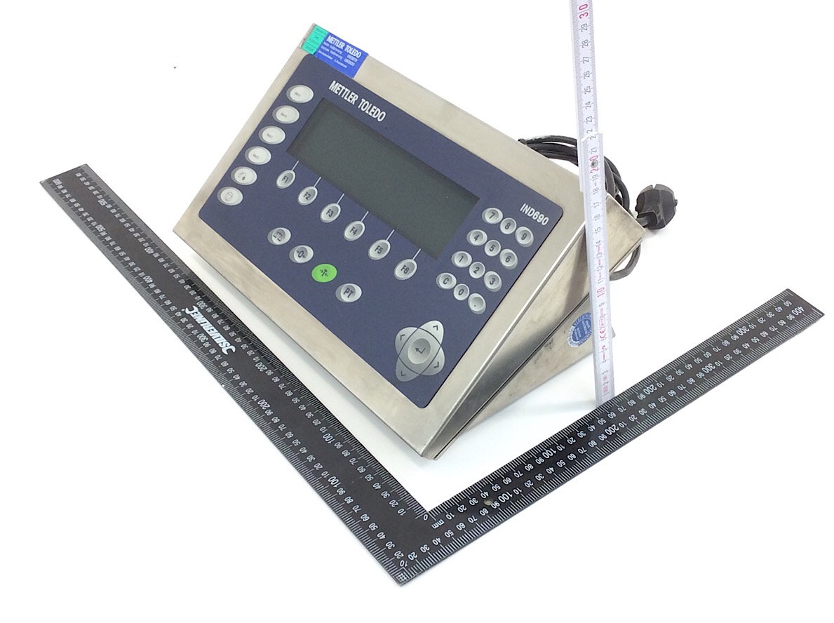 Mettler-Toledo IND690 Desk Wägeterminals 100-240V~50/60Hz