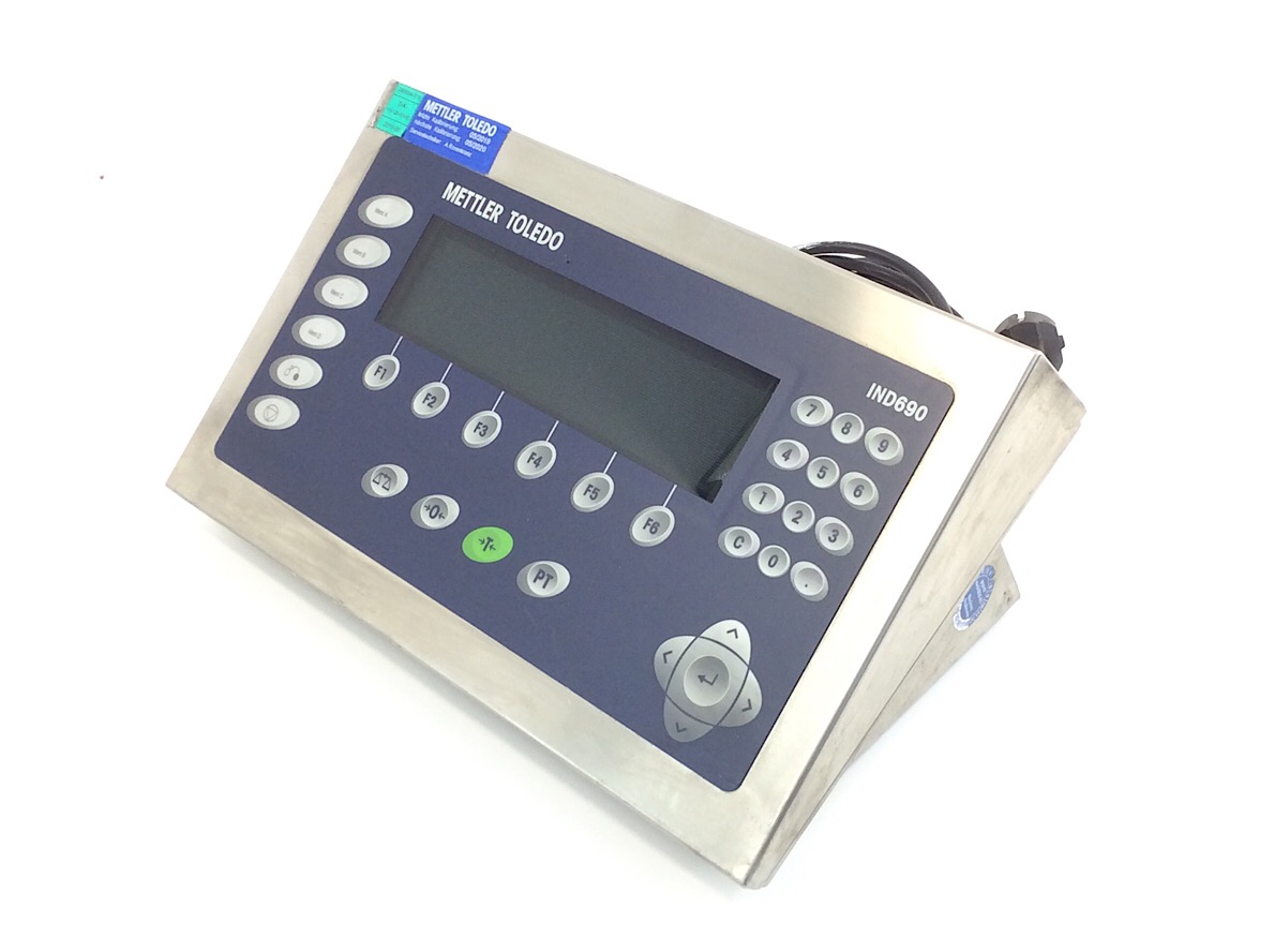 Mettler-Toledo IND690 Desk Wägeterminals 100-240V~50/60Hz
