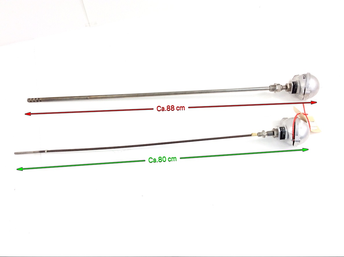 2x H&B PT00/ B/3/DIN IEC 751 20256/95 1x PT 100/ B/3/DIN IEC 751 37247/971