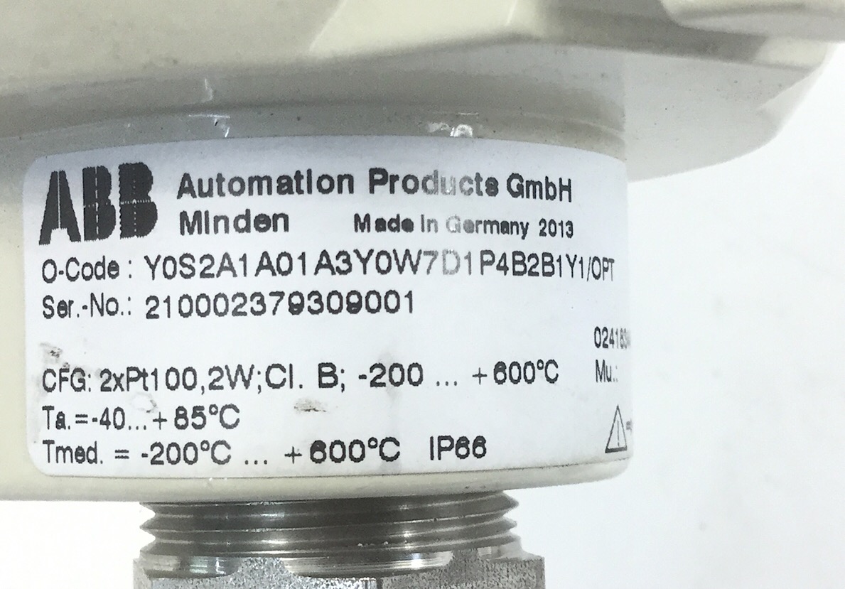 Set 7x ABB und Jumo div. z.B. TSP111 Temperaturfühler Tamb= -40°C...+85°C