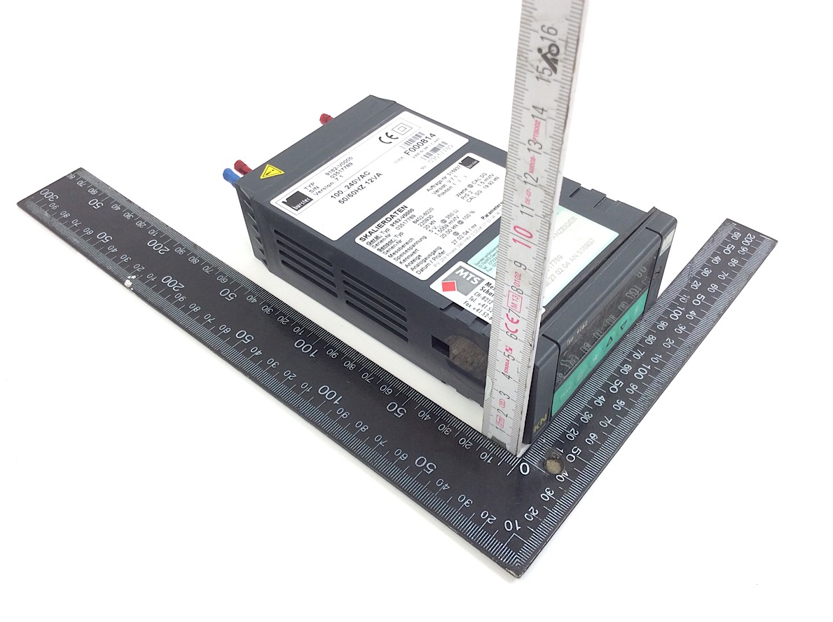 2x Burster 9162-V0000 100..240VAC, 50/60Hz, 12VA Prozesswert-Anzeiger