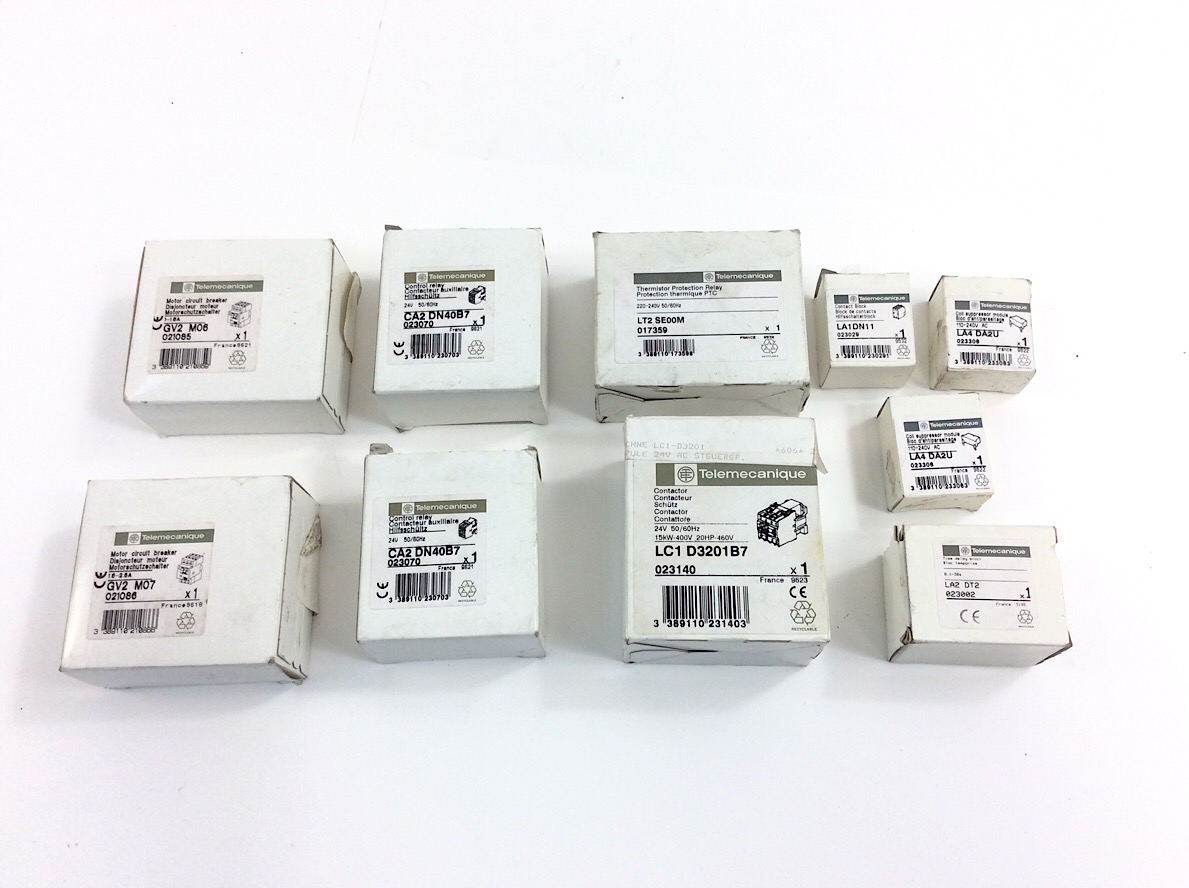 10er Set Schneider Electric Telemecanique div. Schütze z.B. 2x CA2 ...