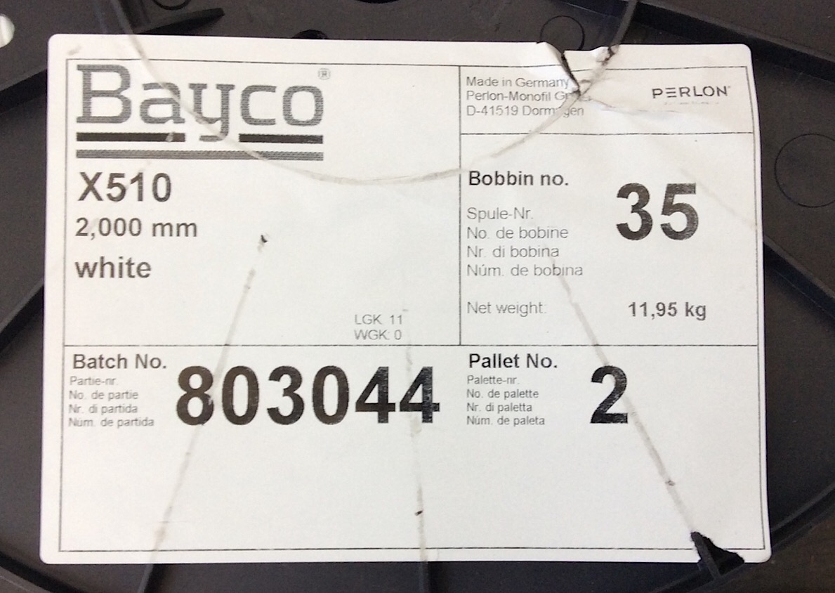 10x Bayco Finishline Fencing Perlon z.B.: XV511 4 mm Pferde Weide Zaun