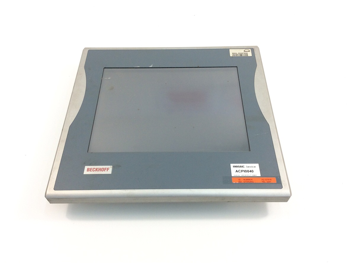 Beckhoff CP7802-0001-0010 15" LQ150X1LW71N Display, Touch Panel ...