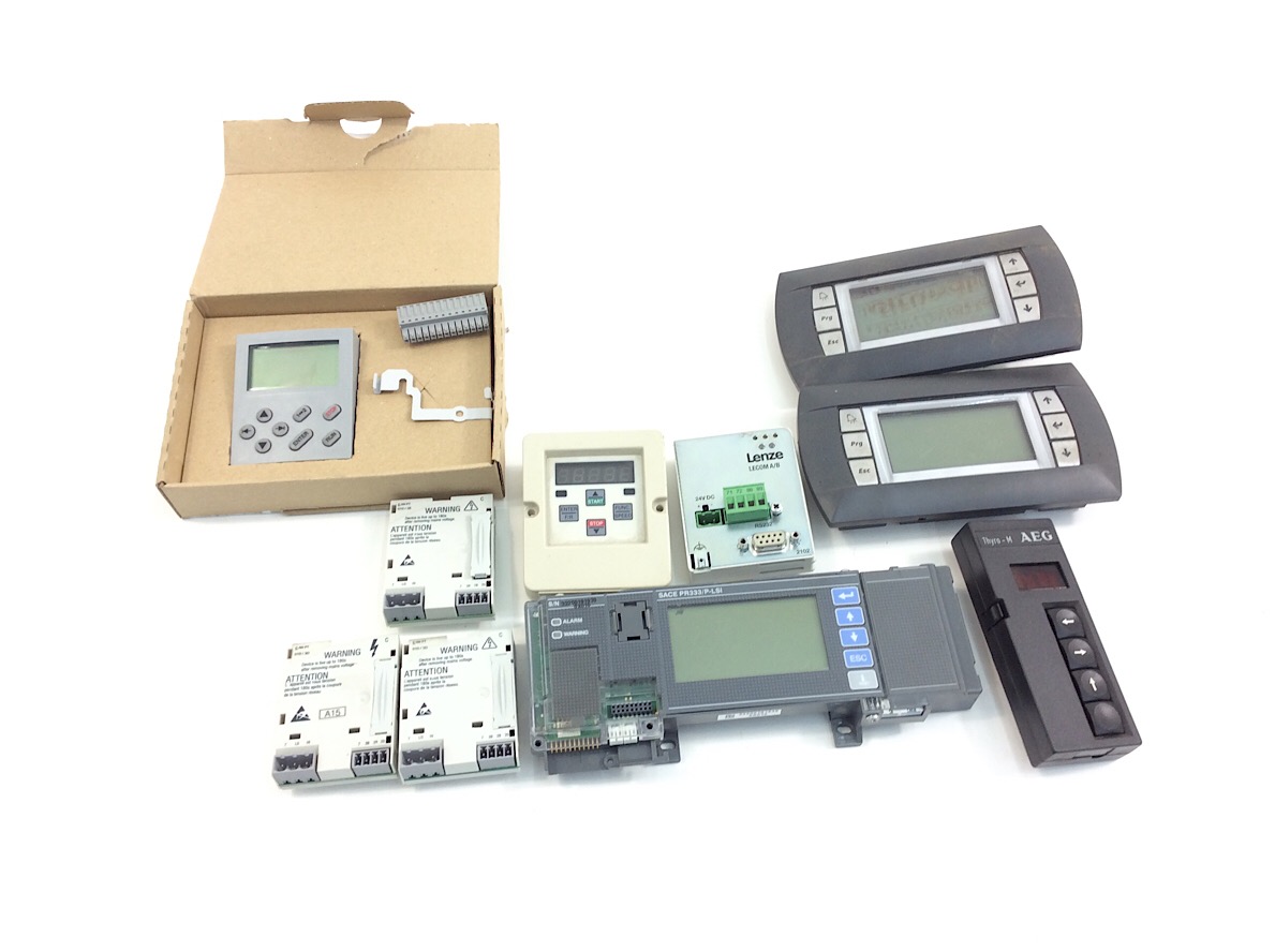 10er SET div. z.B. Lenze E82ZBC Bedienmodul