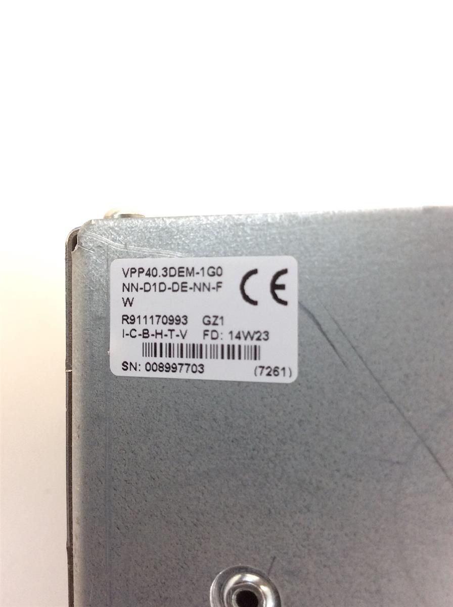 Rexroth Indracontrol V PC Indrascan-3 R911173337, VPP40.3DEM-1G0 Touch ...