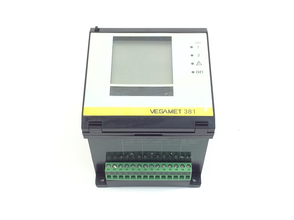 VEGA VEGAMET 381, MET381.XX Display -20...60°C