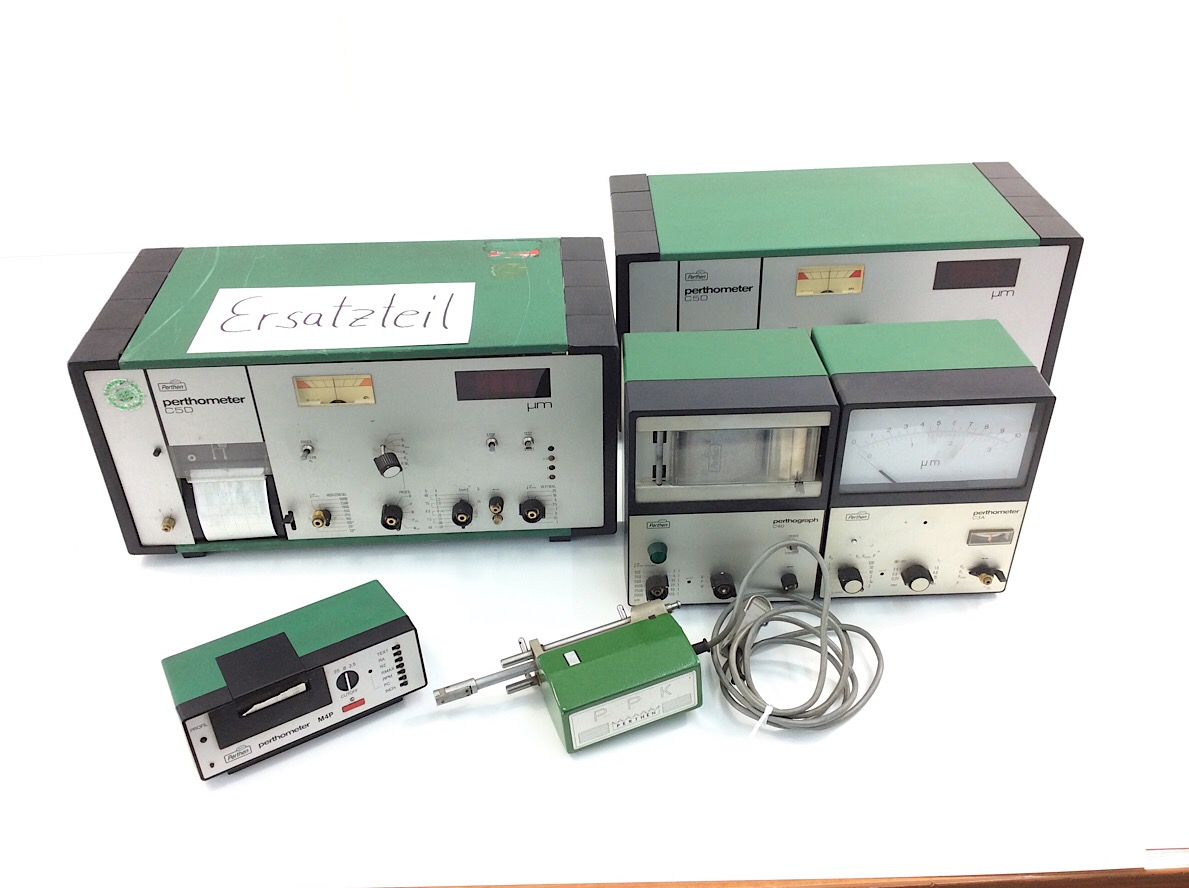 6er SET div. z.B. Mahr Perthen Perthometer C5D Rauheitsmessgerät
