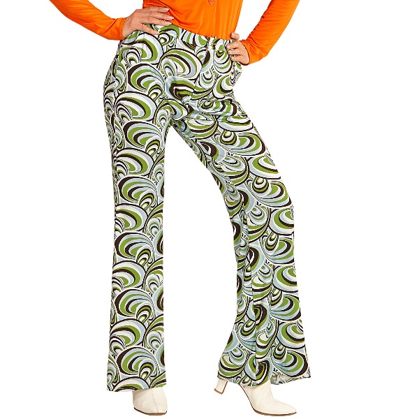 Schlaghose Damen Hose - Kostüm 60er 70er Hippie Schlagermove 36 38 40 ...