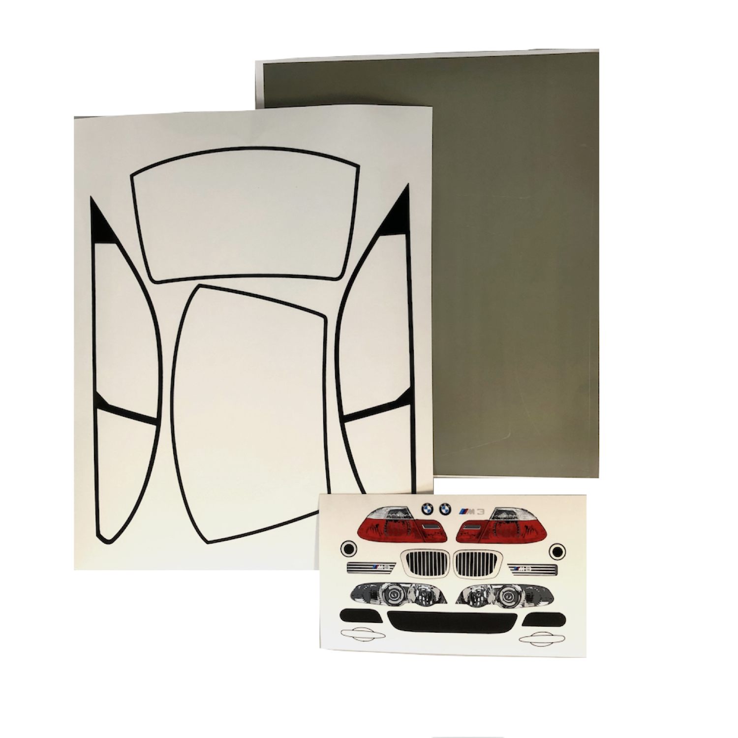 RC Car Karosserie 1:10 unlackiert BMW M3 GTR partCore 13200