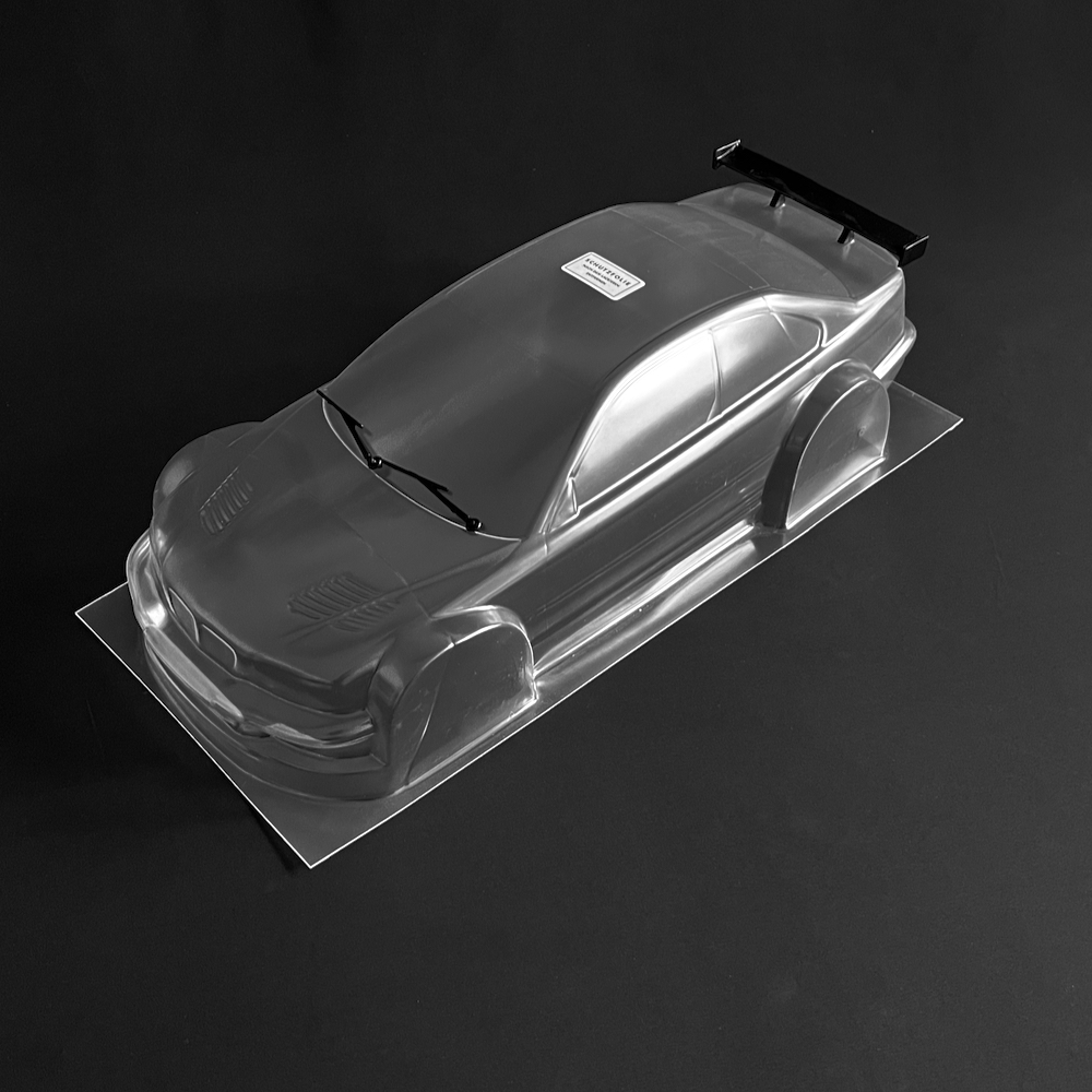 RC Car Karosserie 1:10 unlackiert BMW M3 GTR partCore 13200