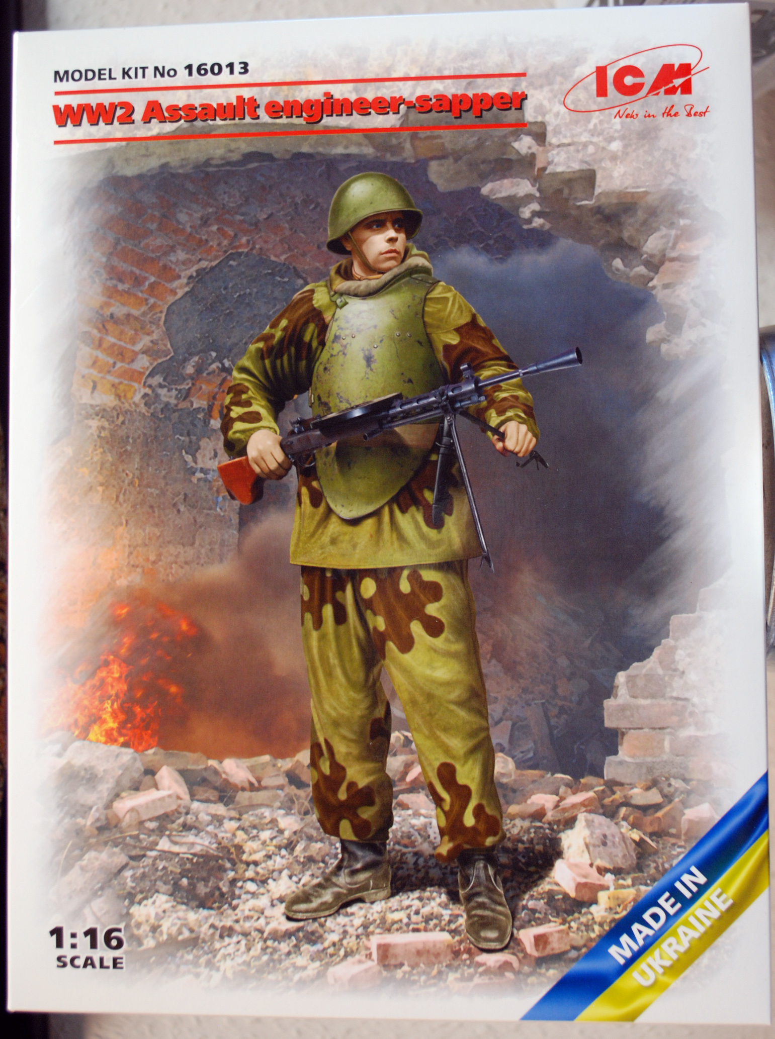 ICM 16013 WW2 Assault Engineer Sapper 1:16 neu 2022