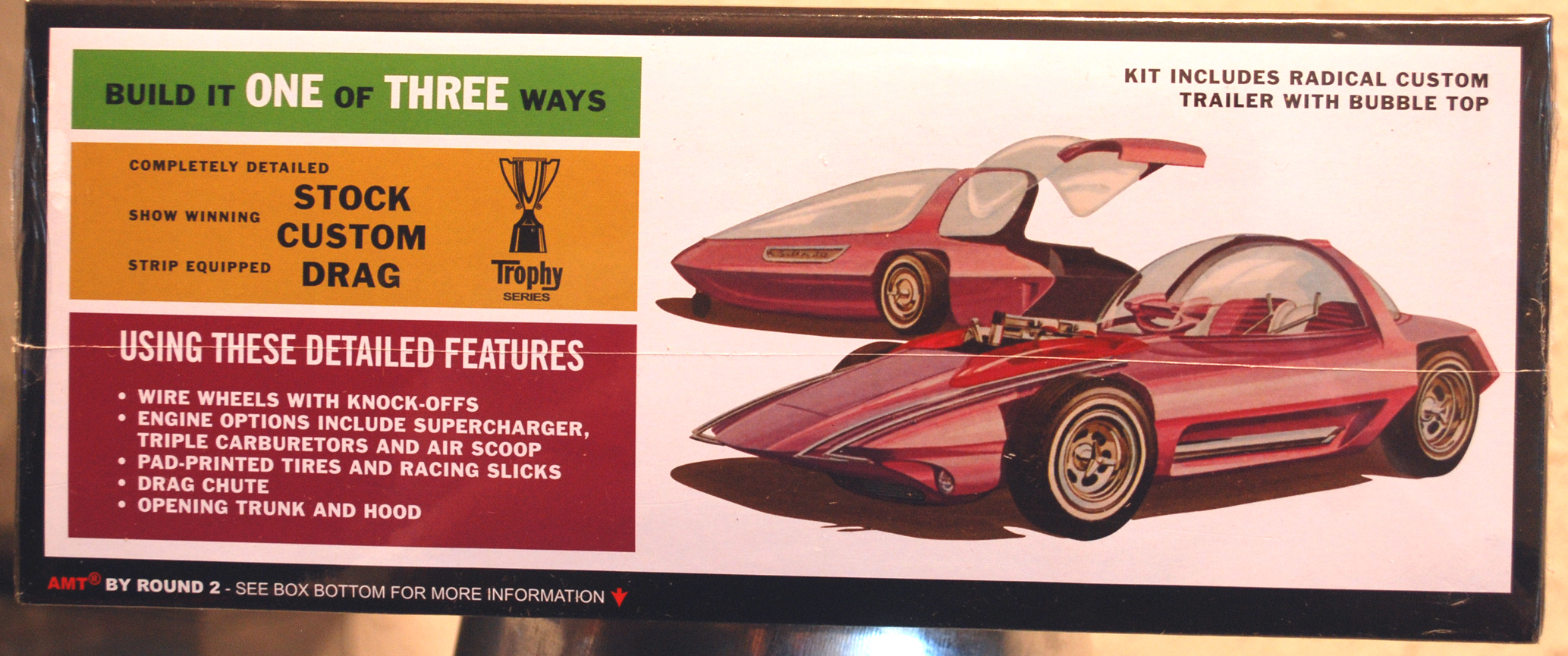 AMT 1045 Silhouette Show Car incl. Trailer 1:25