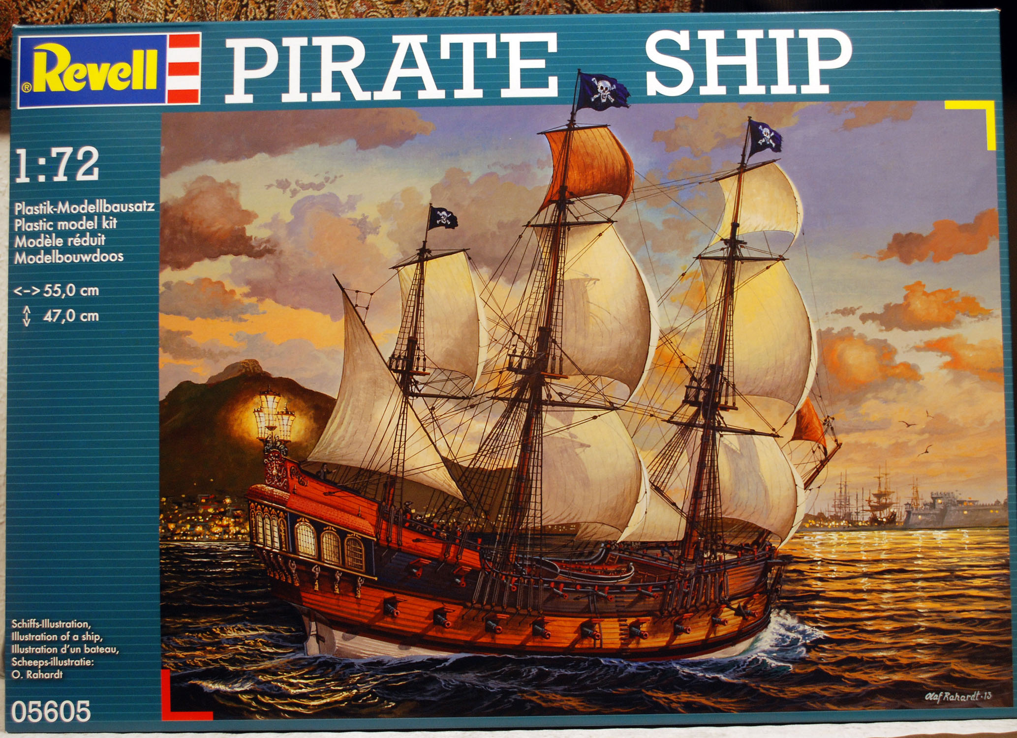 Revell 05605 Pirate Ship Piratenschiff Black Swan 1:72